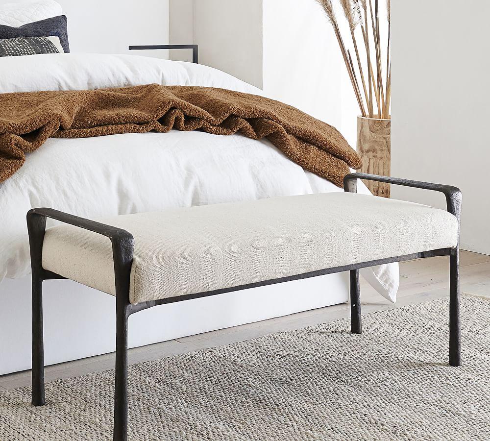 Pottery barn bedroom bench store